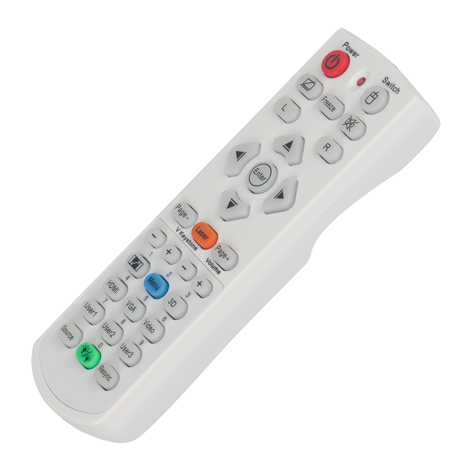 New IR1304L Replaced Remote Control for Aptus/Viewsonic Projector H512 ...