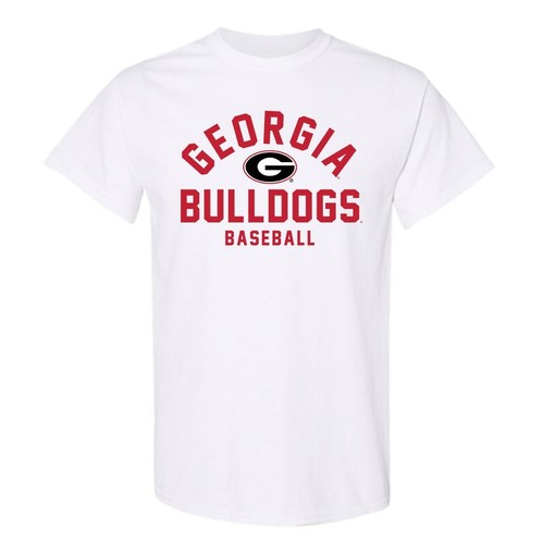 Georgia - NCAA Baseball : Charlie Condon Cotton Unisex White T-Shirt ...
