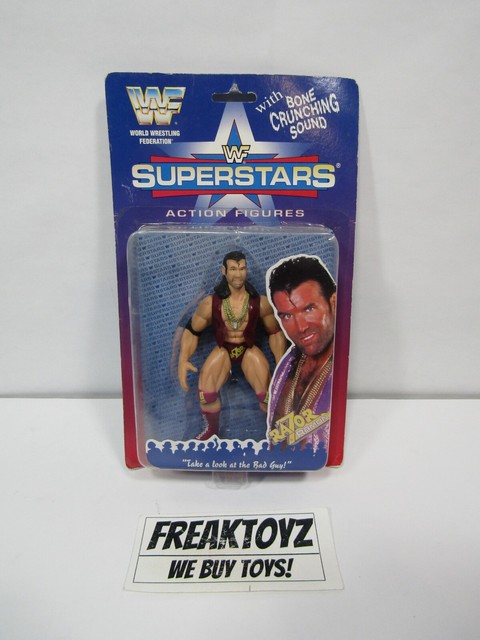 WWF Superstars Series 1 Razor Ramon Action Figure MOC 1996 Jakks ...
