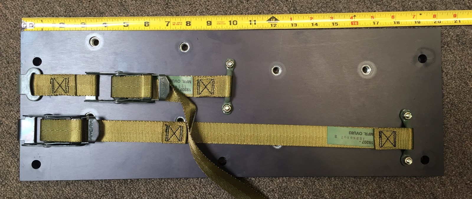 Military Surplus Mounting Plate Gun Front NSN 5340-01-247-7921 P/N ...