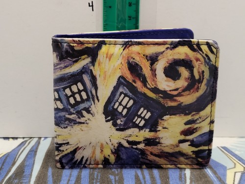 Doctor Who Exploding TARDIS Bifold Wallet Van Gogh The Eleventh Doctor ...