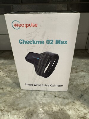 🎉Wearpulse Checkme 02 Max Smart Wrist Pulse Oximeter🎉 | eBay