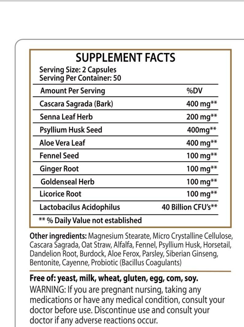 PARASITE DETOX Complete BODY CLEANSE Complex BROAD Spectrum Anti ...