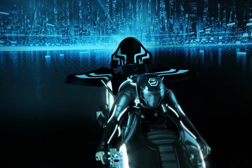 Hot Toys 1/6 Scale Sam Flynn with Light Cycle Action Figure for sale ...