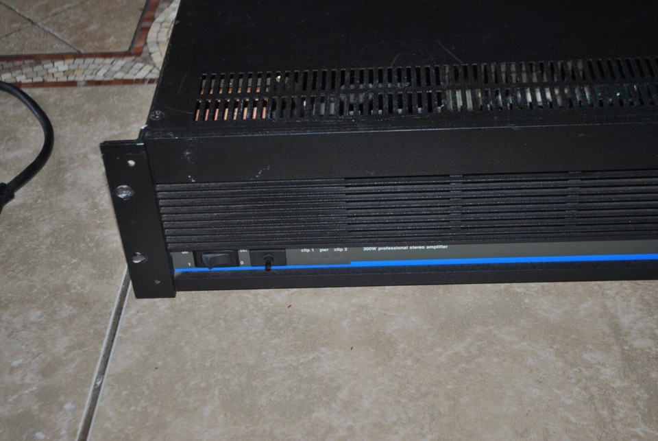 qsc model 1200 power amplifier | eBay