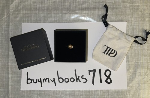 TTPD The Tortured Poets Department Taylor Swift Ring Size 9 Gold-Plated ...