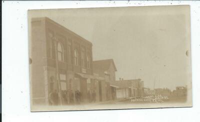 Real Photo Post Card Postcard Promise City Iowa Ia Main Street | eBay