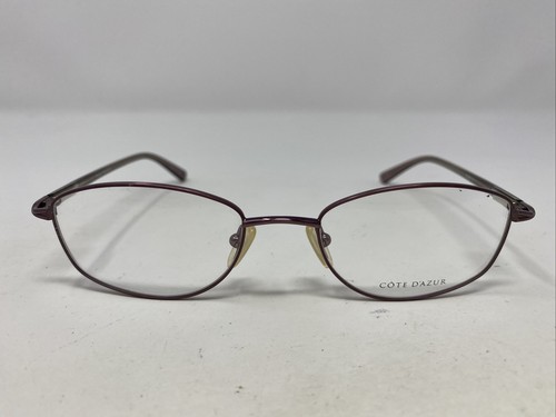 Cote D’Azur CDA202 03 51–19-135 Light Purple Full Rim Eyeglasses Frame ...