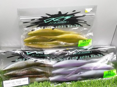 DRT Custom Soft Baits VTS 7" 5 pc Pack Please choose a color From Japan ...
