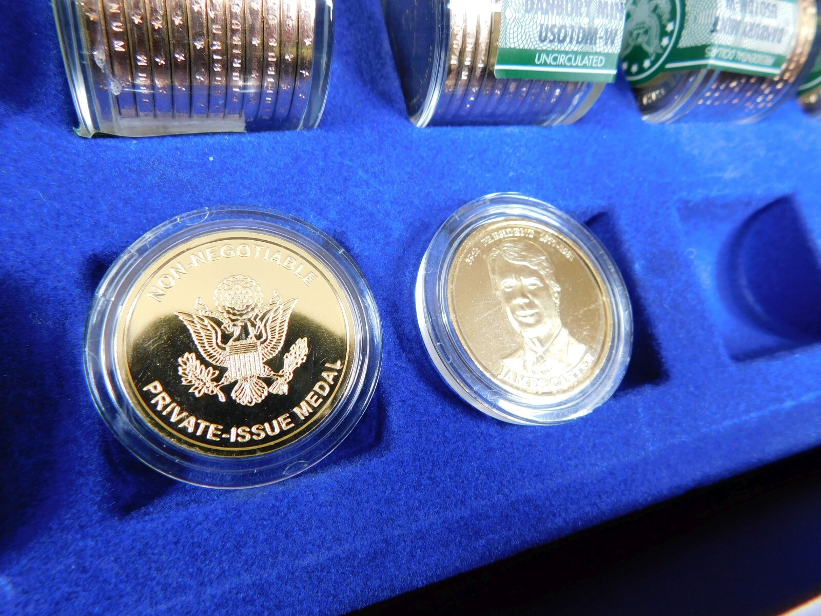 DANBURY MINT U S PRESIDENTIAL 1 Dollar COINS 39 Rolls Set Of 513 EBay danbury-mint-u-s-presidential-1-dollar-coins-39-rolls-set-of-513-ebay