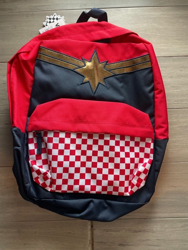 Vans x Marvel CAPTAIN MARVEL Avengers Girls Realm Backpack Red ...