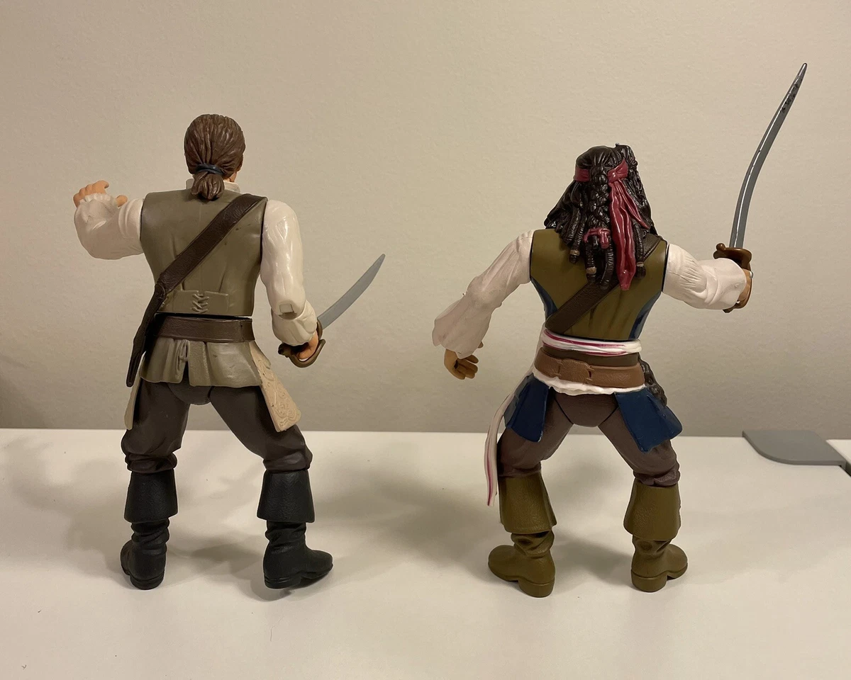 Will Turner And Jack Sparrow Sword Fight