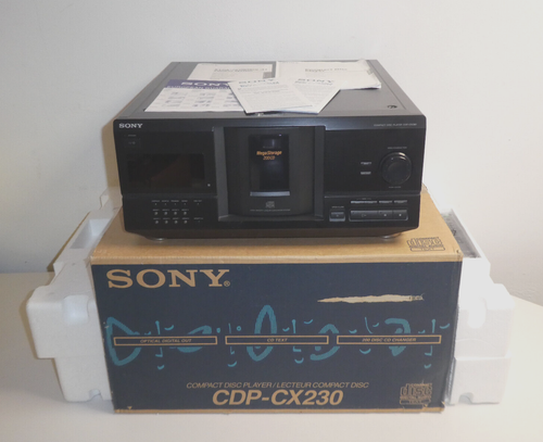 Sony CDP-CX230 Mega Storage 200fach CD-Wechsler, OVP&NEU, 2 Jahre ...