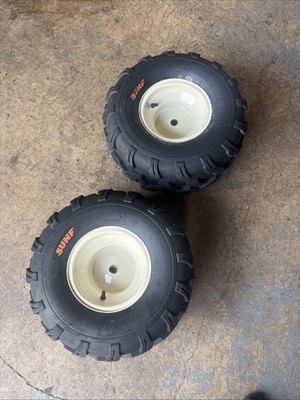 MTD Toro Cub Cadet LAWN MOWER PAIR SET REAR WHEELS TIRES 20x10x8 | eBay