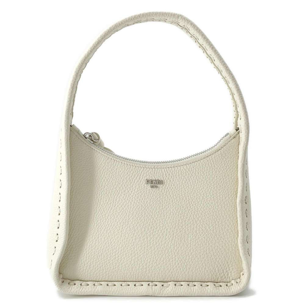Fendi Handbag Fendessence Celeria Mini 8Bs094 White P… - Gem