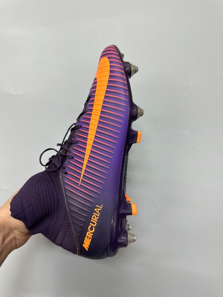 NIKE Mercurial Veloce III SG-Pro Purple Soccer Cleats Football Boots ...