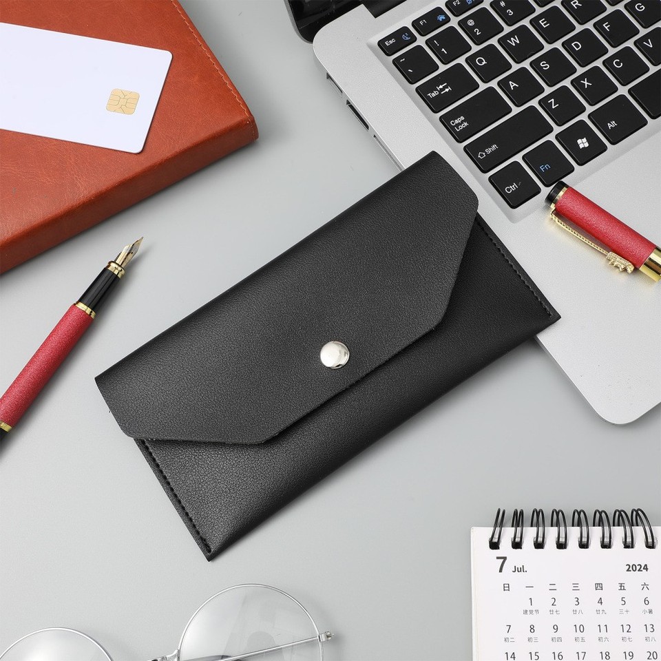 2 PCS Cash Envelope Wallet Purses Women Envelopes Pouch Miss Clutch ...