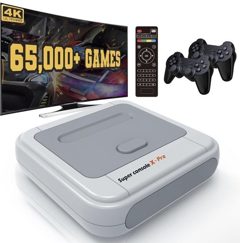 Kinhank Retro Game Console 256GB, Super Console X PRO Built-in 65,000 ...