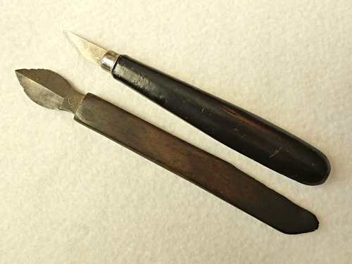 Lot X 2 Vintage Ink Eraser Knife - Knives | eBay