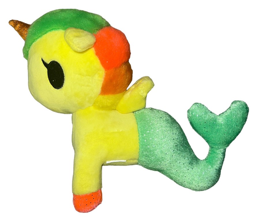 Tokidoki Mermicorno Tropica Mermaid Plush Unicorn Tropical Palm Tree ...