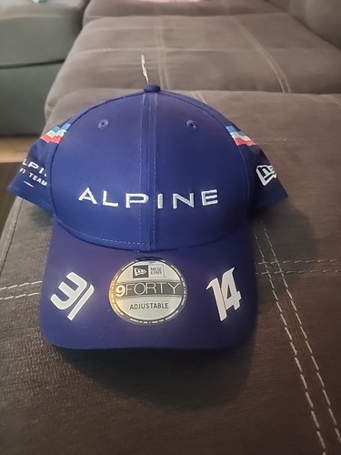 Alpine Cap 31 Esteban Ocon 14 Fernando Olonso Navy Blue Hat F1 Team New ...