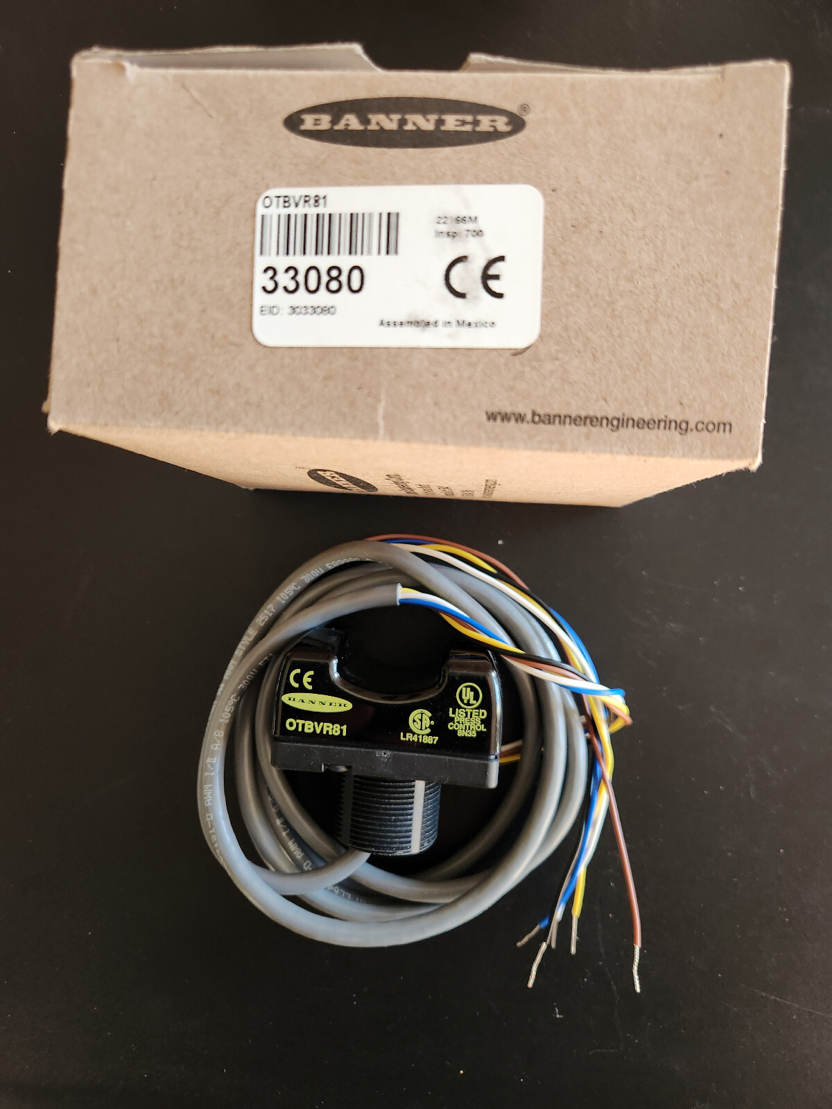 OPTO-TOUCH Banner OTBVR81 OTB Momentary Action Optical Touch Buttons ...