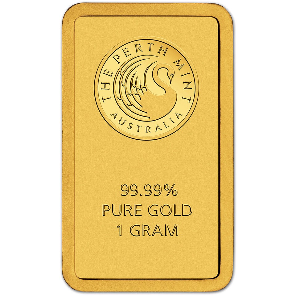 1 gram Gold Bar - Perth Mint - 99.99 Fine in Assay | eBay