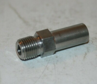 3/8" Tube OD x 1/8" Male ISO Parallel Thread 316ss Adapter Fitting ...