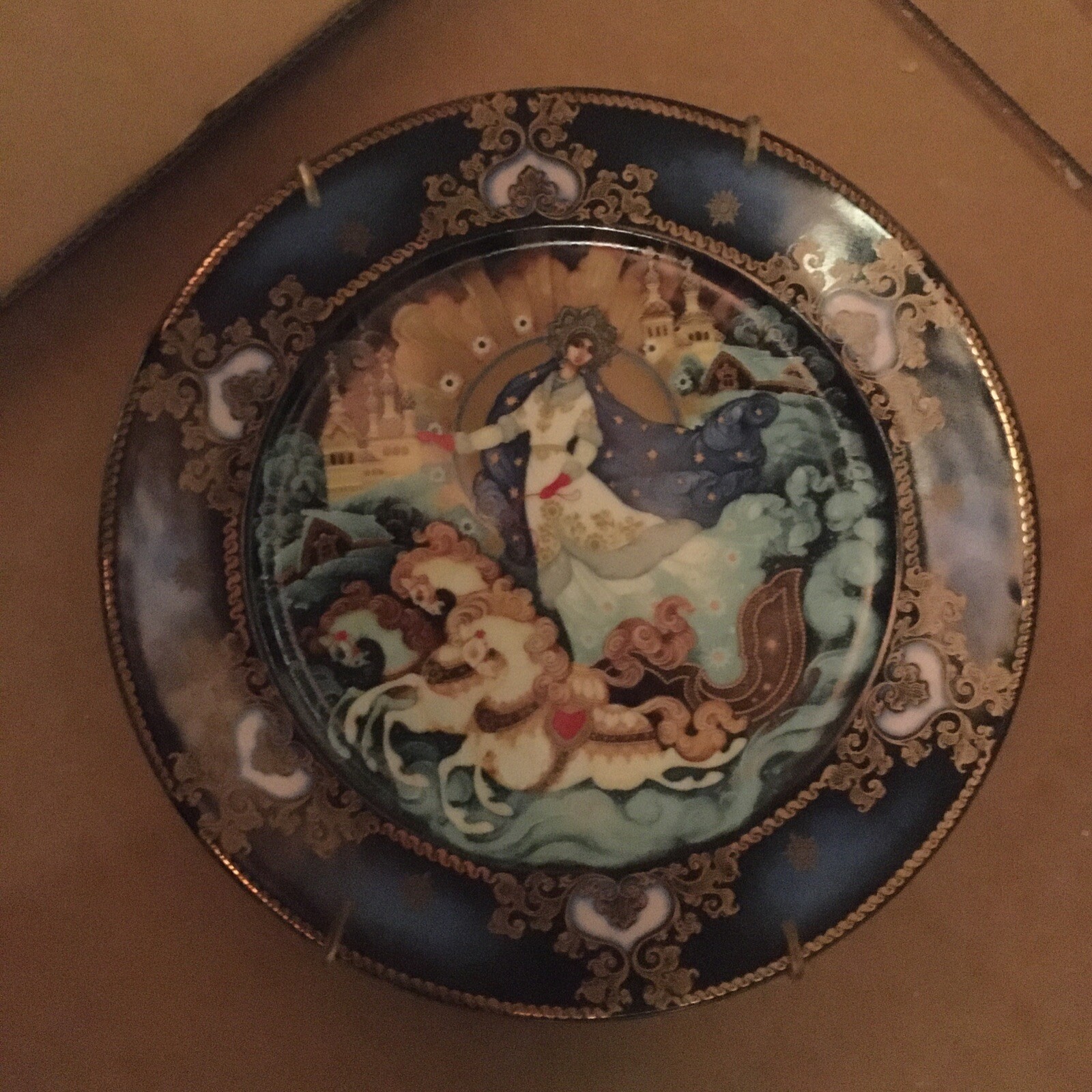 Mint Collectors Plate Bpemeha Road of Pocchh #60-B24-8.1 With Will ...