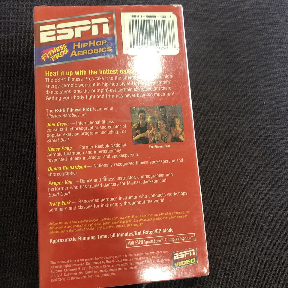 Fitness Pros - Hip Hop Aerobics (VHS, 1997) 91786507937| eBay