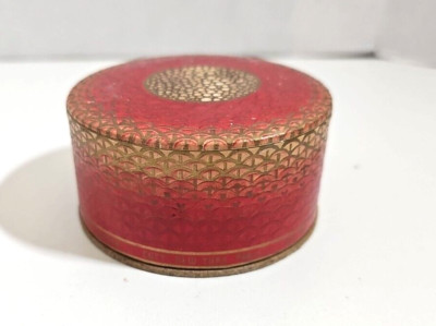VINTAGE COTY AIR SPUN Beauty Facial Powder Box w Soleil D'or L’AIMANT ...