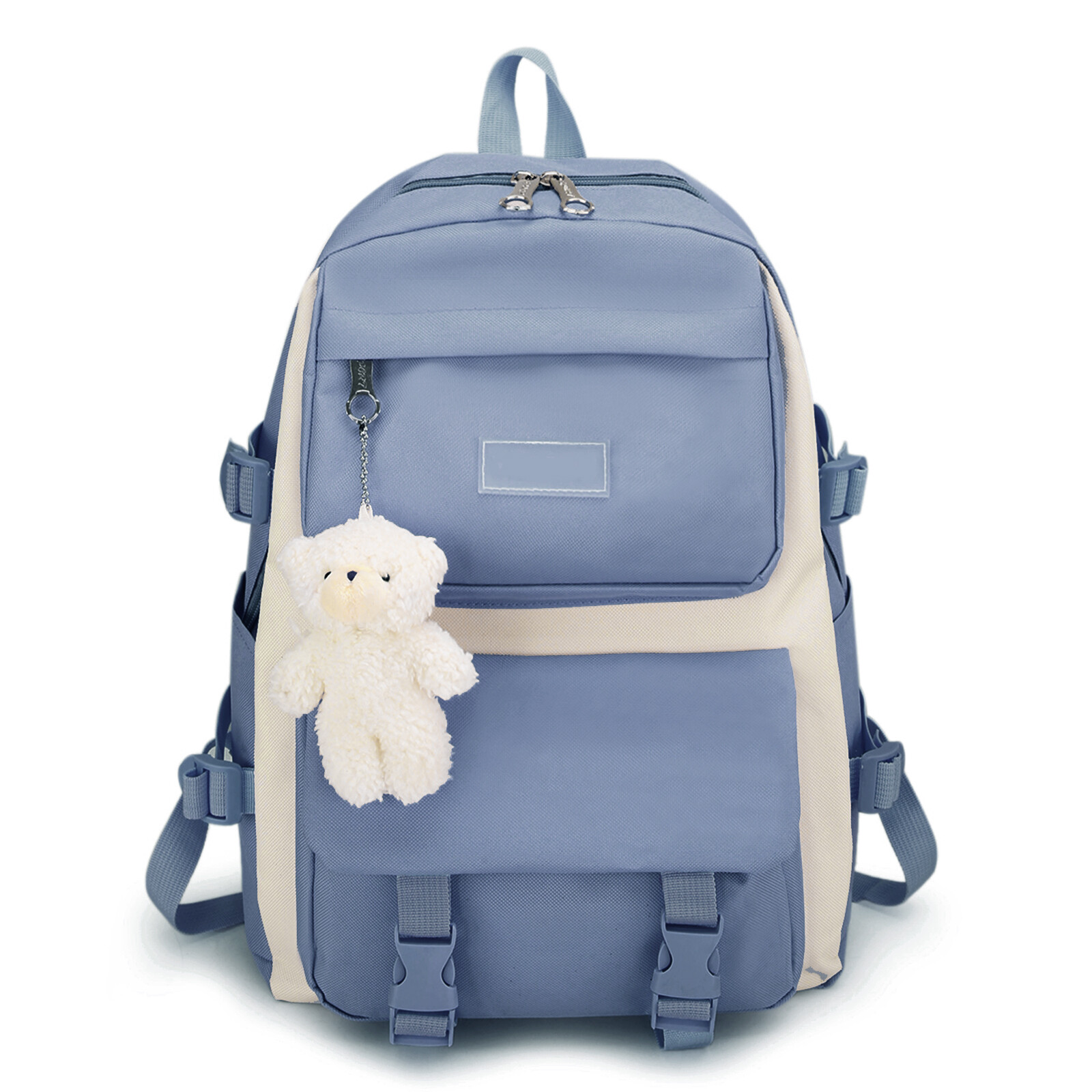 5Pcs School Backpack Set Girls Boys Student Bookbag Travel Messenger ...