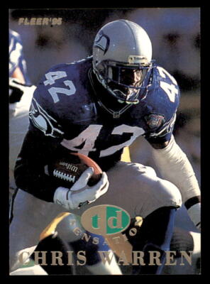 1995 Fleer TD Sensations #8 Chris Warren Seattle Seahawks | eBay