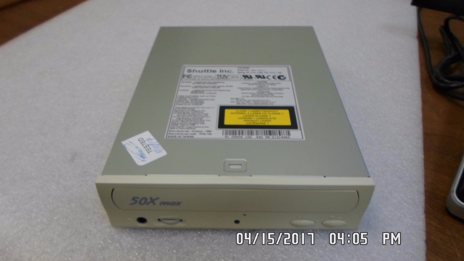 SHUTTLE SD-501 50X MAX CD-ROM DRIVE | eBay