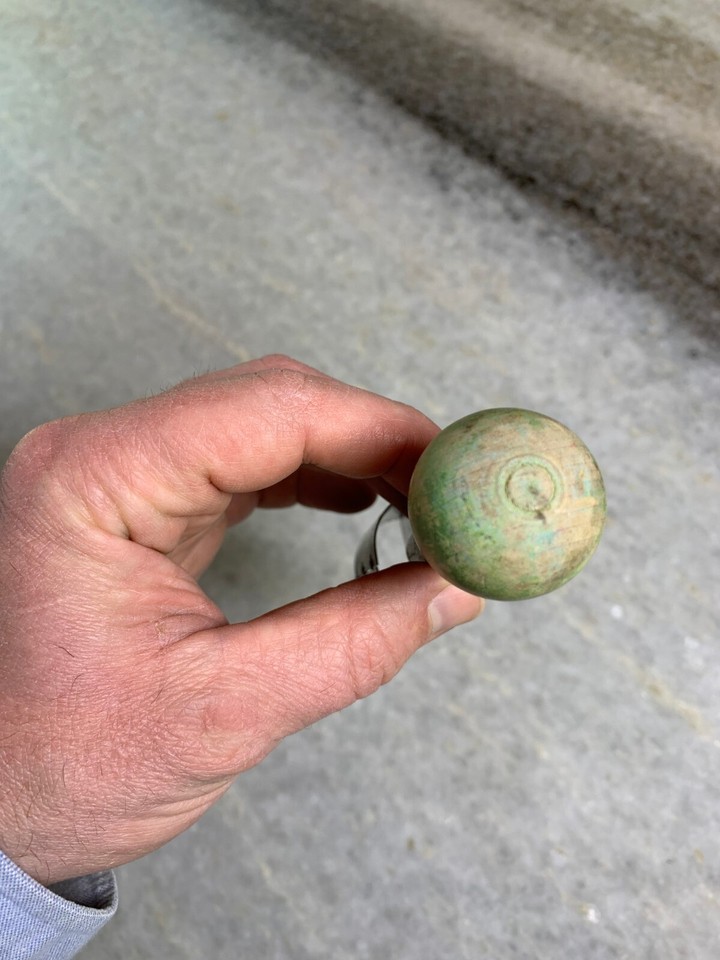 Antique Vintage Wood Woode Green Handle WIZARD Apple Corer Kitchen Hand ...