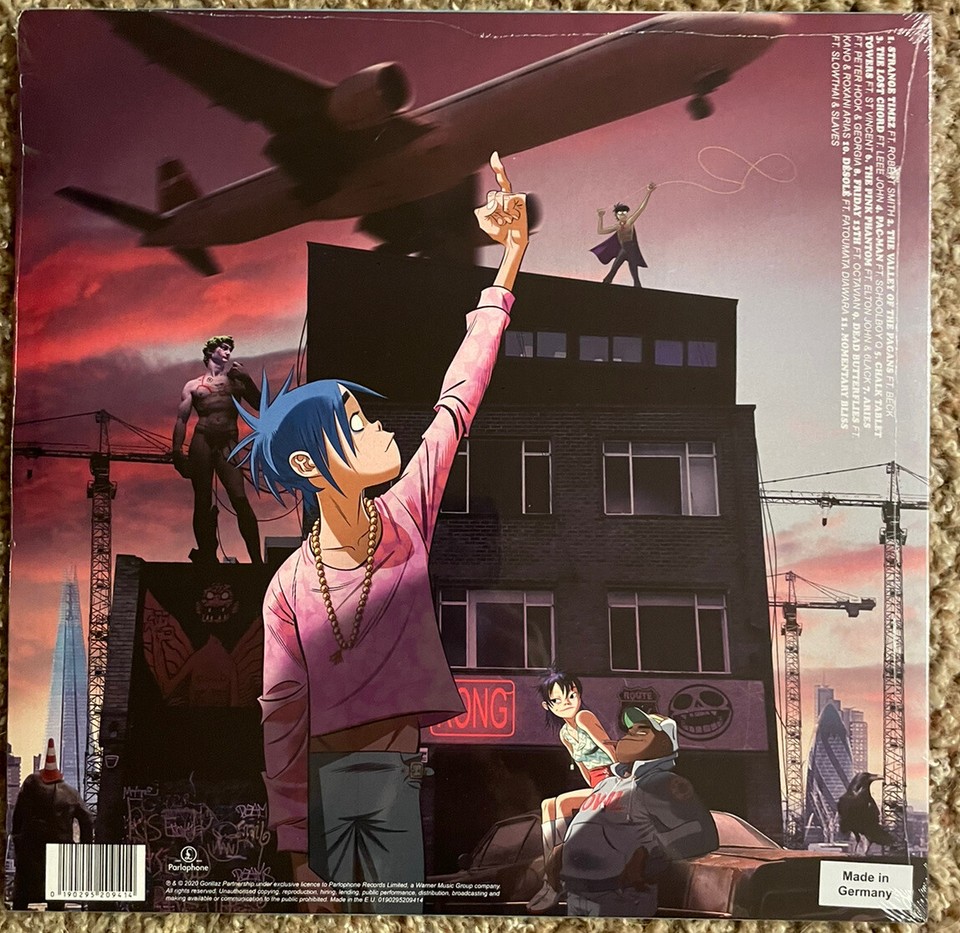 NEW SEALED! Gorillaz 33 RPM vinyl record - Sound Machine Season One | eBay