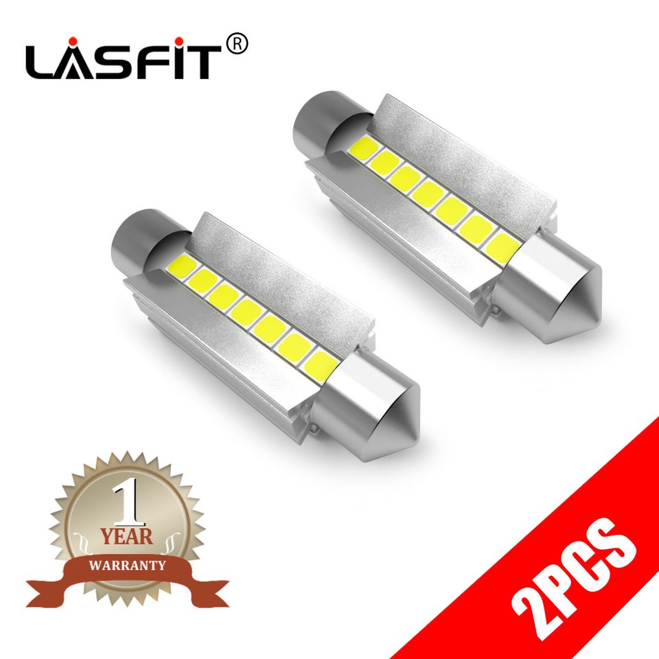 LASFIT 42MM 211-2 212-2 578 LED Interior Map Light Bulb 6000K for Chevy ...