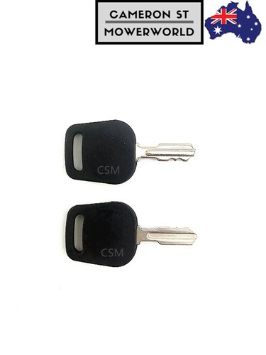 2X UNIVERSAL RIDE ON MOWER KEY FIT SELECTED HUSQVARNA JOHN DEERE MTD ...