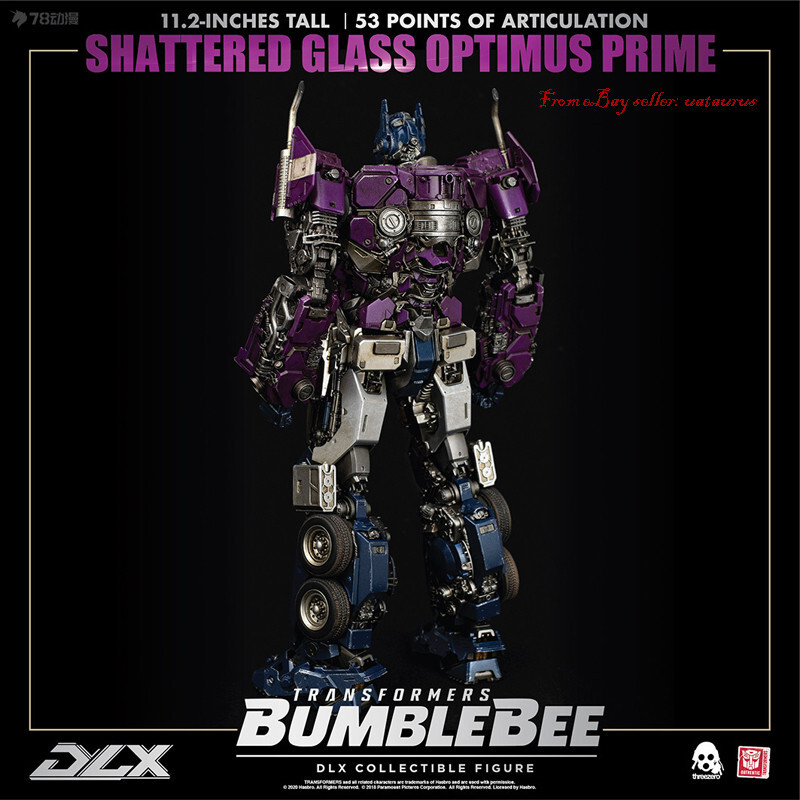 Perfect Threezero Shattered Glass Optimus Prime Limited Edition New | eBay