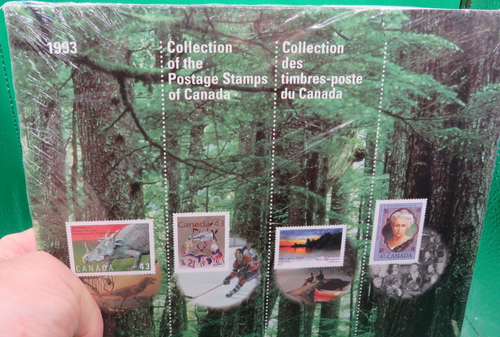 Sealed 1993 Canada Post Collection Of Stamps 64x Beautiful Stamps | eBay
