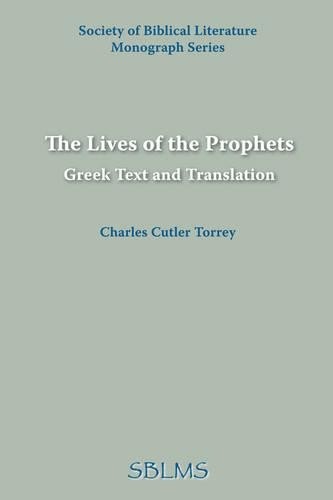 Charles, Cutler Torrey The Lives of the Prophets (Paperback) (UK IMPORT ...