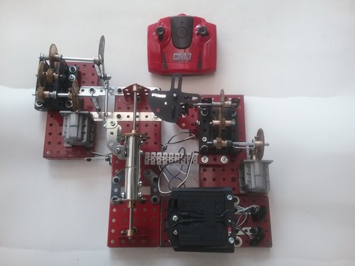 MECCANO CUSTOM MADE REMOTE CONTROL ENGINE PLATFORM | eBay UK
