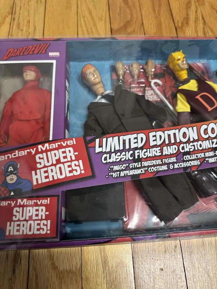 Marvel Limited Edition 1500 8" DAREDEVIL Matt Murdock Figure 1st ...