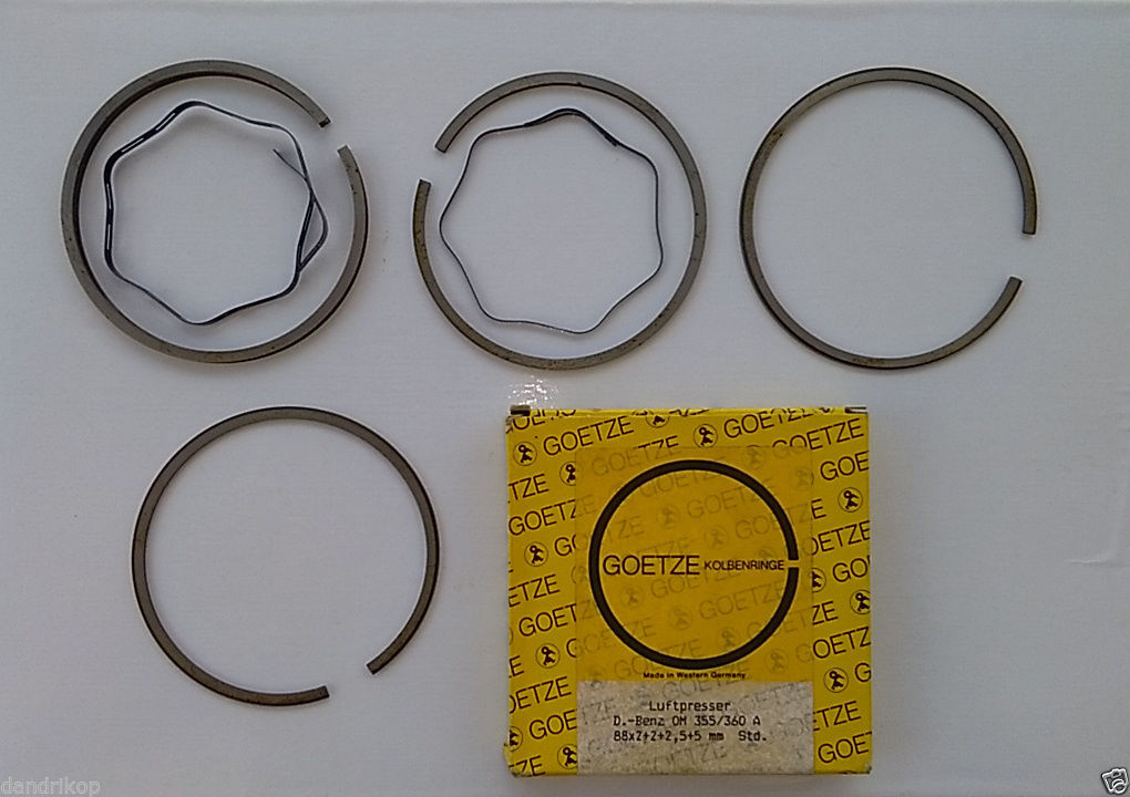 Piston Ring Set for MERCEDES-BENZ OM 355.960, 962, 963, 964 Compressors ...