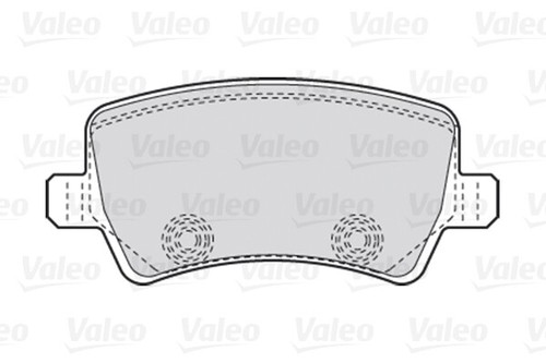 VALEO (301928) Bremsbeläge, Bremsklötze hinten für FORD VOLVO LAND ...