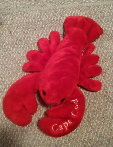043 Vintage Cape Cod Stuffed Red Lobster Toy Cute 13" | eBay