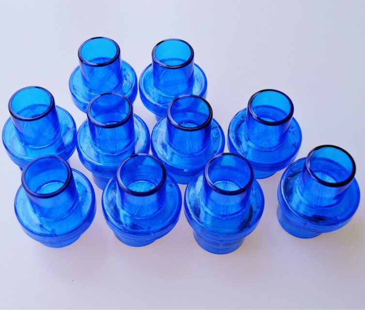 500pcs CPR Face Mask Oxygen Inlet One Way Valve CPR Mouthpiece First ...