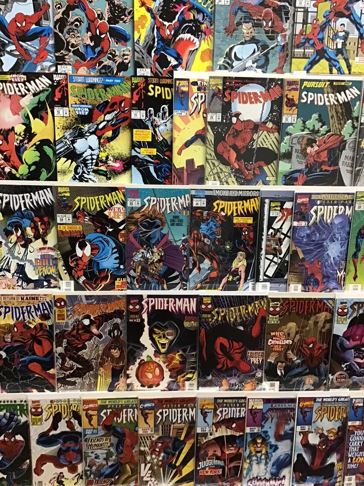 Marvel Comics - Run Lot 1-98 Missing 4, 13, 26, 31 & 71 - Annual 1, 97 ...