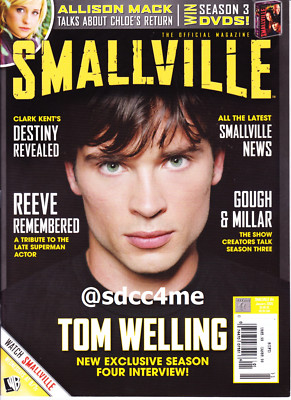 Smallville Official Magazine # 4 Tom Welling Superman Christopher Reeve ...