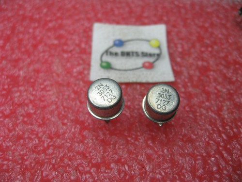 2N3053 NPN Silicon Transistor TO-39 - NOS Qty 2 | eBay